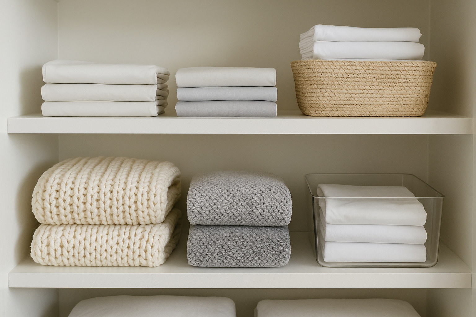 How To Store Sheets And Blankets The Right Way | Miracle Made