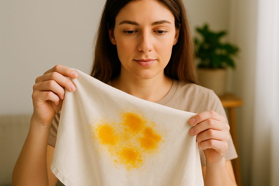 How To Get Turmeric Stains Out Of Clothes | Miracle Made